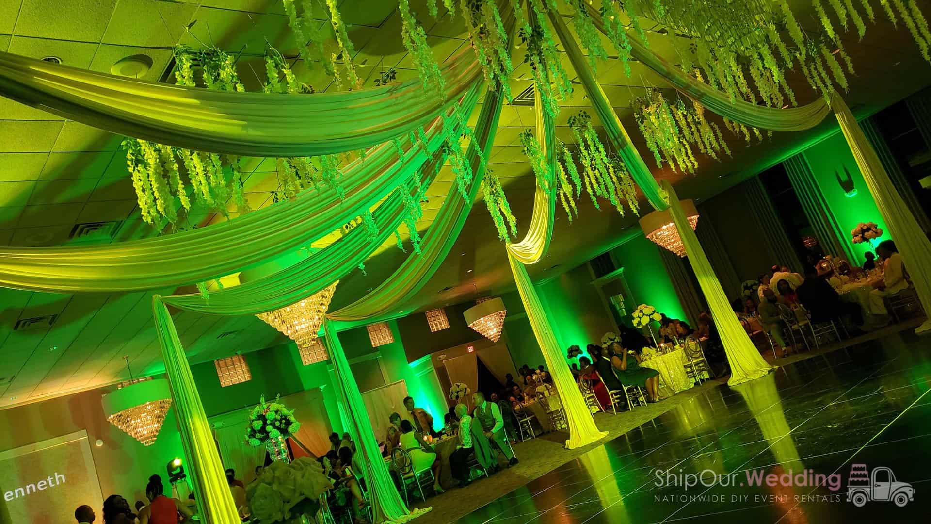 (13) DIY Wall Draping Ideas - $159 Wedding Receptions