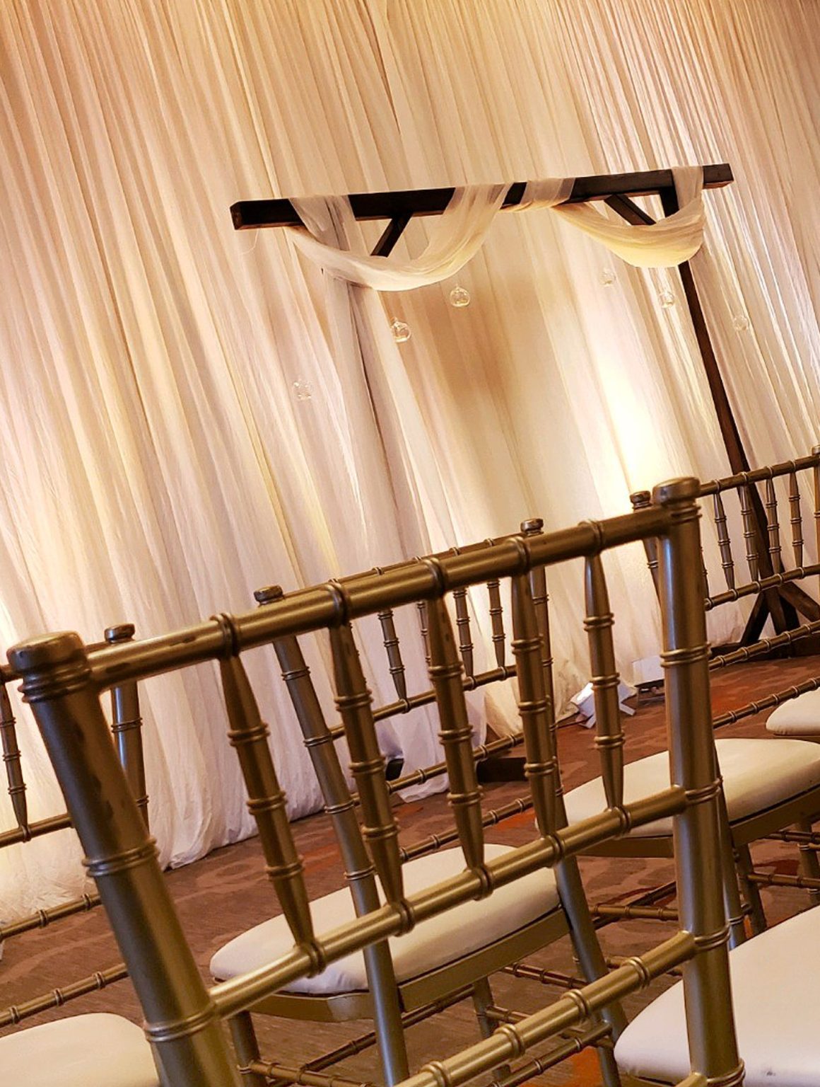 (5) Day Rental Wedding Draping - Low Cost DIY Kits for $159