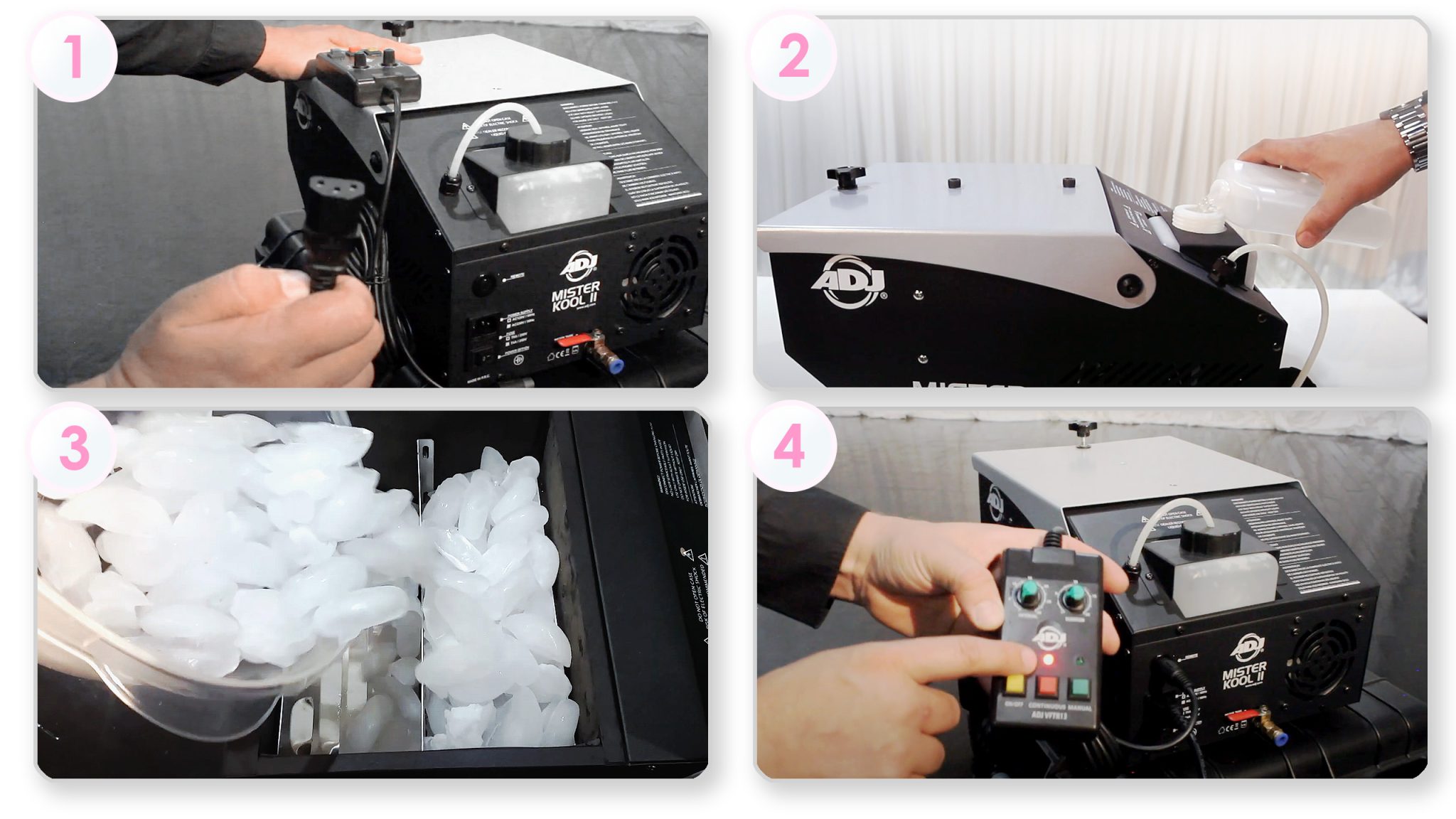 5-Day Rental Dancing on Cloud Machine Use Dry Ice/Fog $148