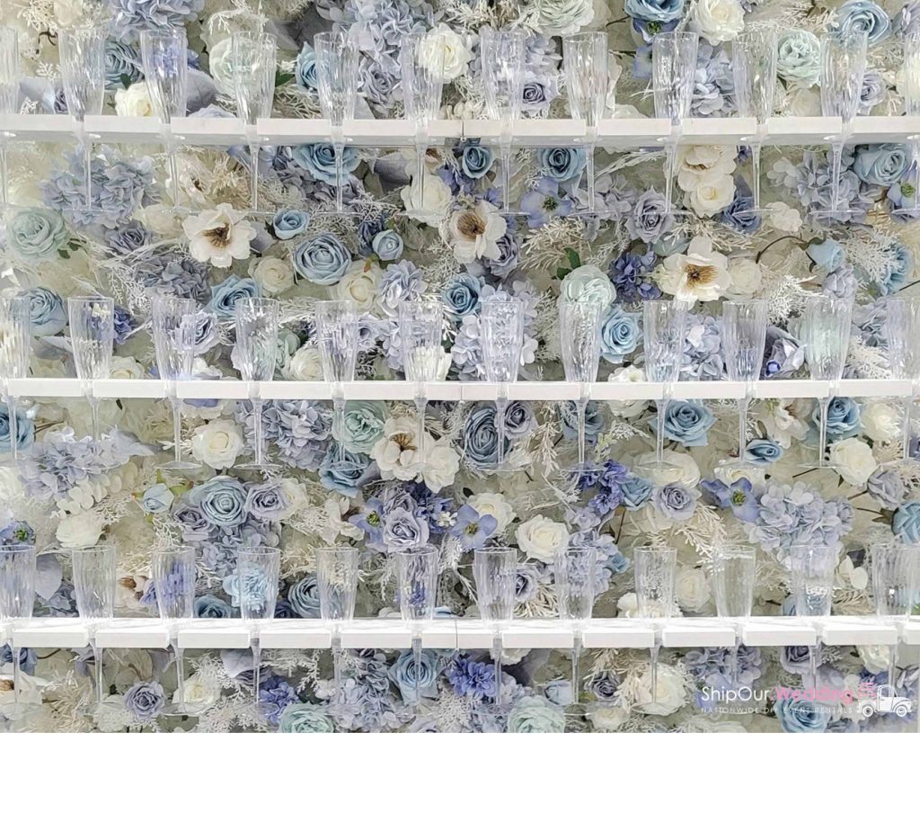 (7) Flower Wall Backdrop Ideas - Easy Wedding DIY only $519