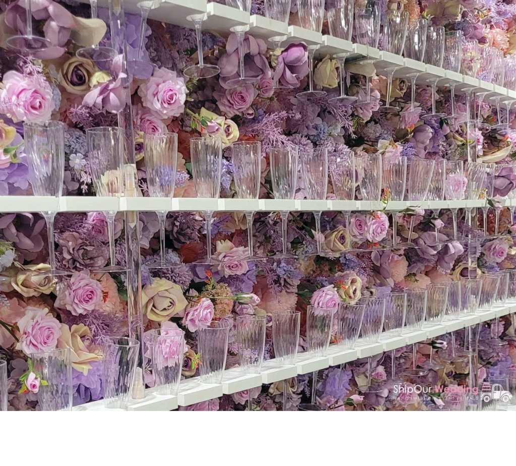 (7) Flower Wall Backdrop Ideas - Easy Wedding DIY only $519